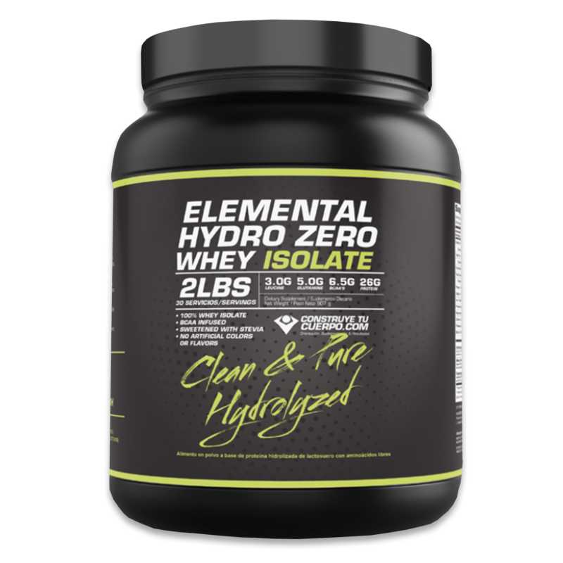Hydro Zero Whey Isolate 2LBS – Vitafed